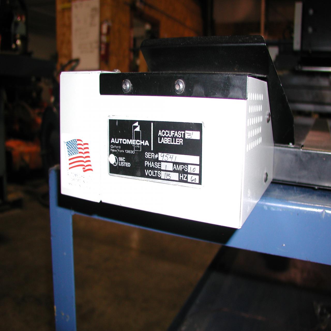 Lot #104: Accufast XL Labeler / Stamp Applier + Accufast QT Mail Tabber ...